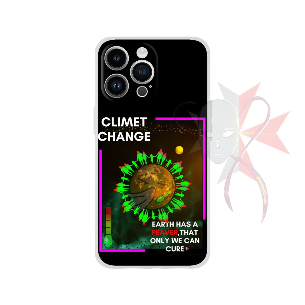 Climate Change - Earth Has a Fever - Flexi case