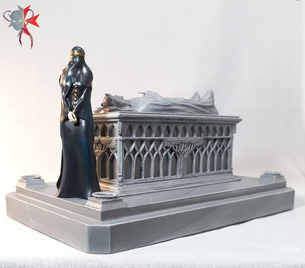 Tomb of Aragorn Grey Marble Full Optional-dressart3d.com 🤩